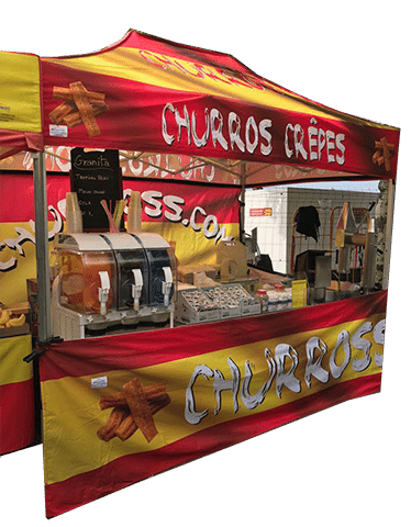 Accueil - stands modulables de churros - Churros
